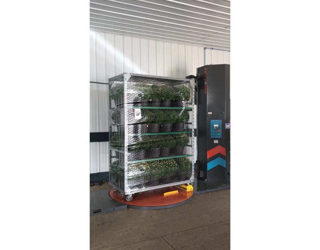 PLP Cart Wrapper - Flowers with airflow film_Moment1 - Phoenix wrappers